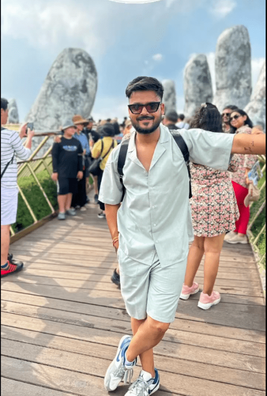 Men Cotton-Linen Shirt-and-Shorts Coord Set – Coords Company